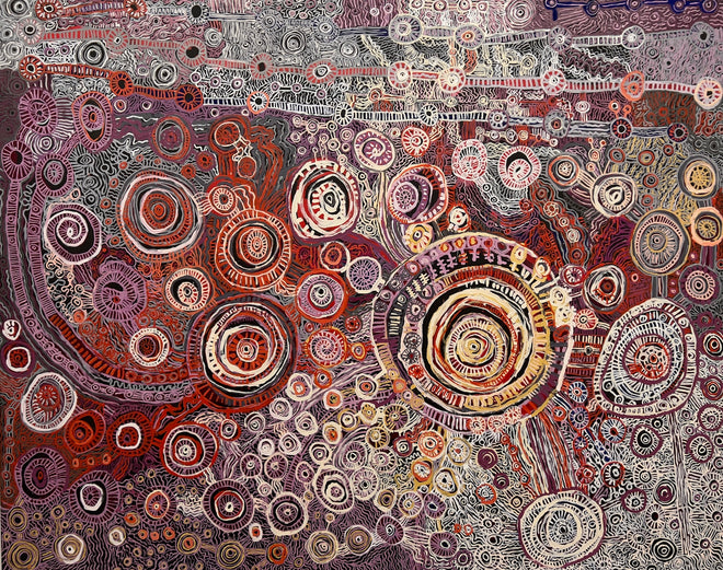 Large Aboriginal Paintings For Sale - APY Gallery
